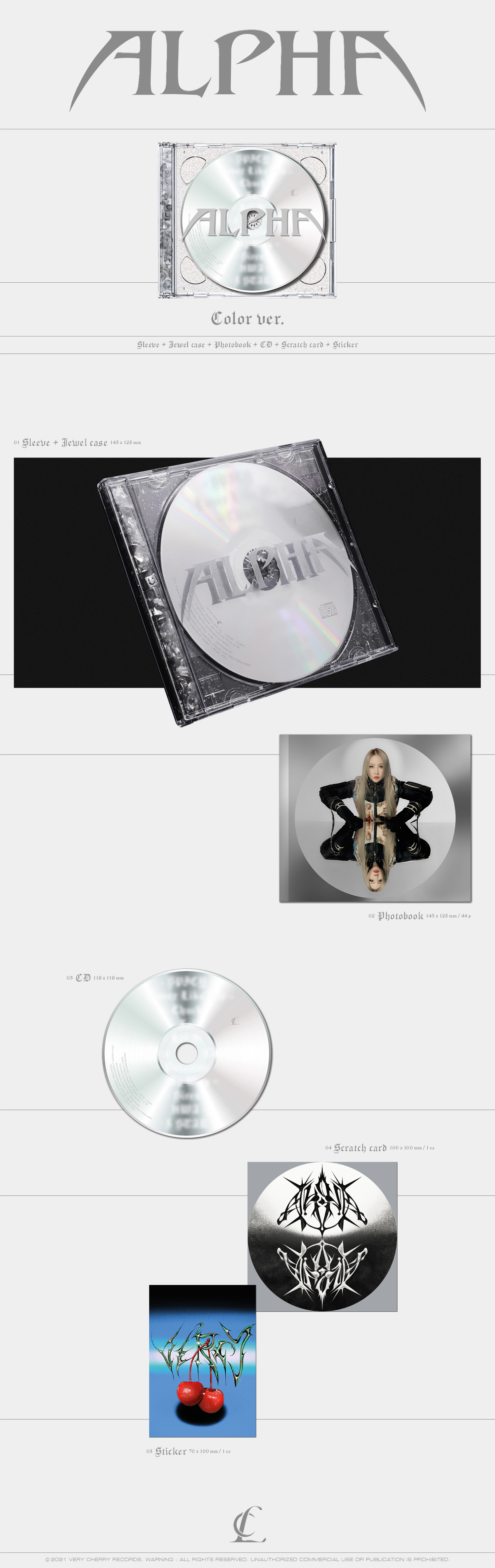 CL - Album [ALPHA] (MONO Ver.)
